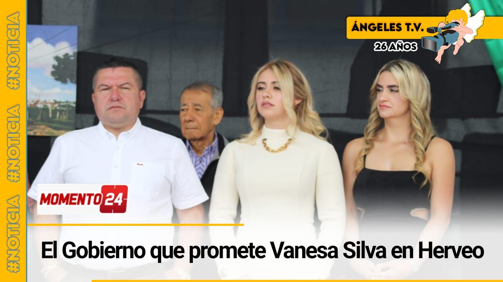 El Gobierno que promete Vanesa Silva en Herveo - Angeles Television