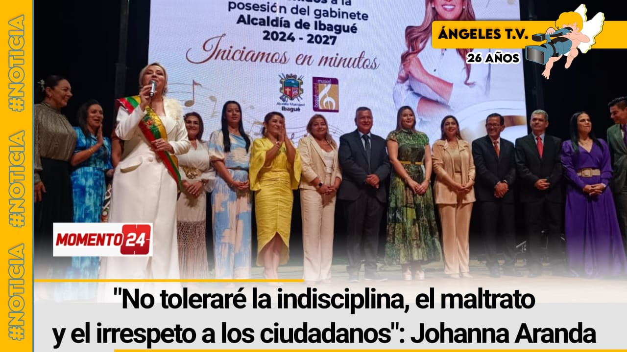 “No toleraré la indisciplina, el maltrato y el irrespeto a los ...