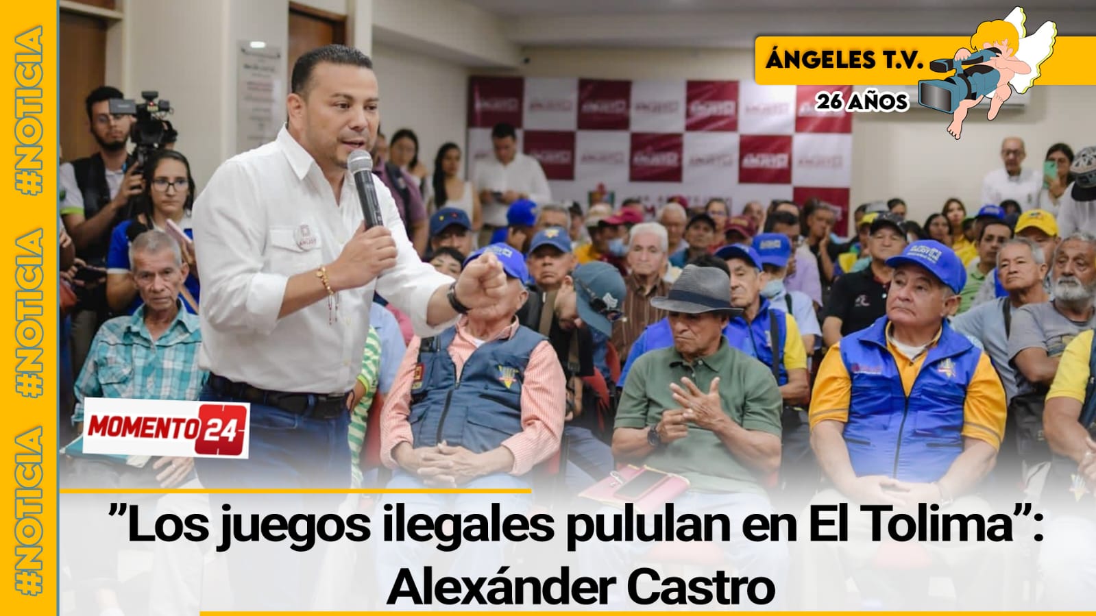 ”Los juegos ilegales pululan en El Tolima”: Alexánder Castro - Angeles ...