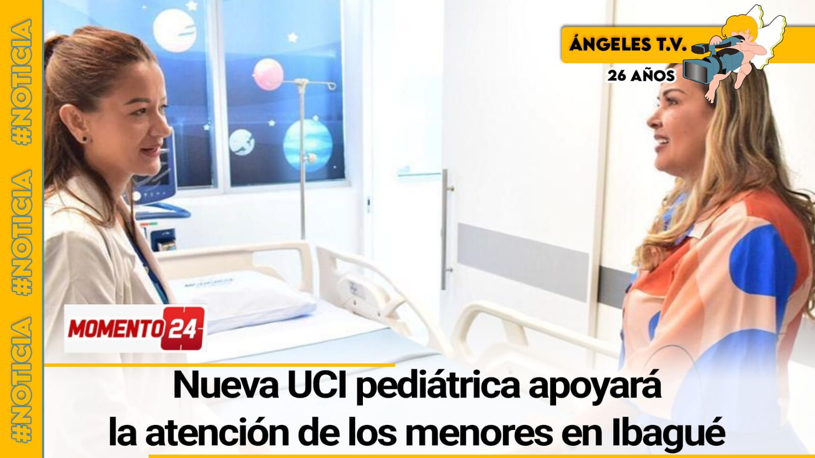 Nueva UCI pediátrica apoyará la atención de los menores en Ibagué - Angeles Television