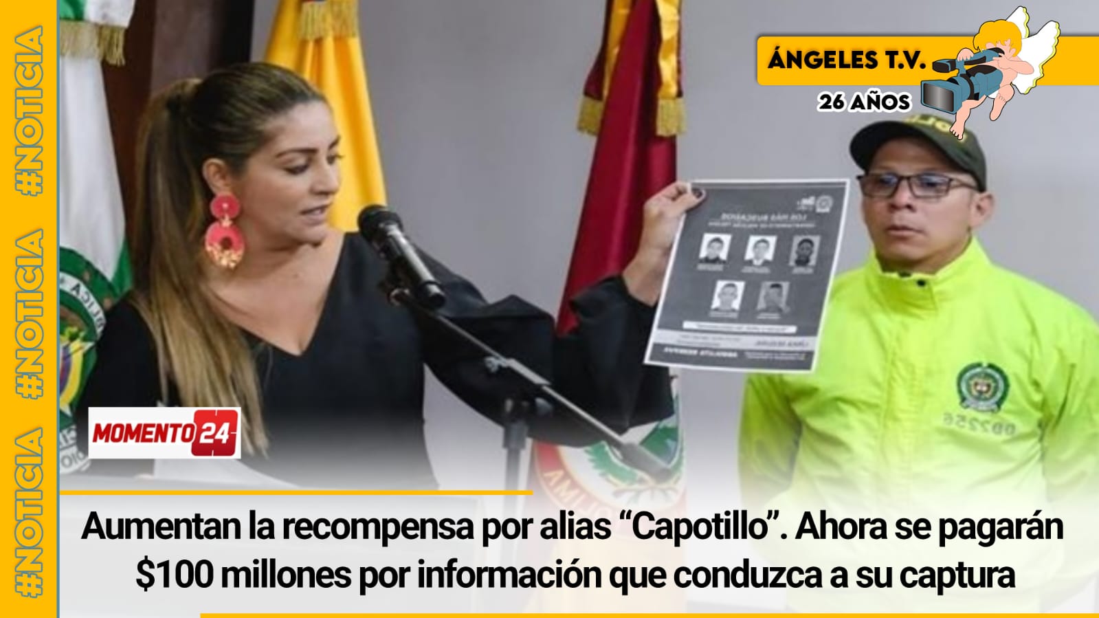 Aumentan la recompensa por alias “Capotillo”. Ahora se pagarán $100 ...