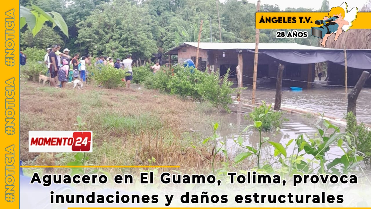 Aguacero en El Guamo, Tolima, provoca inundaciones y daños ...