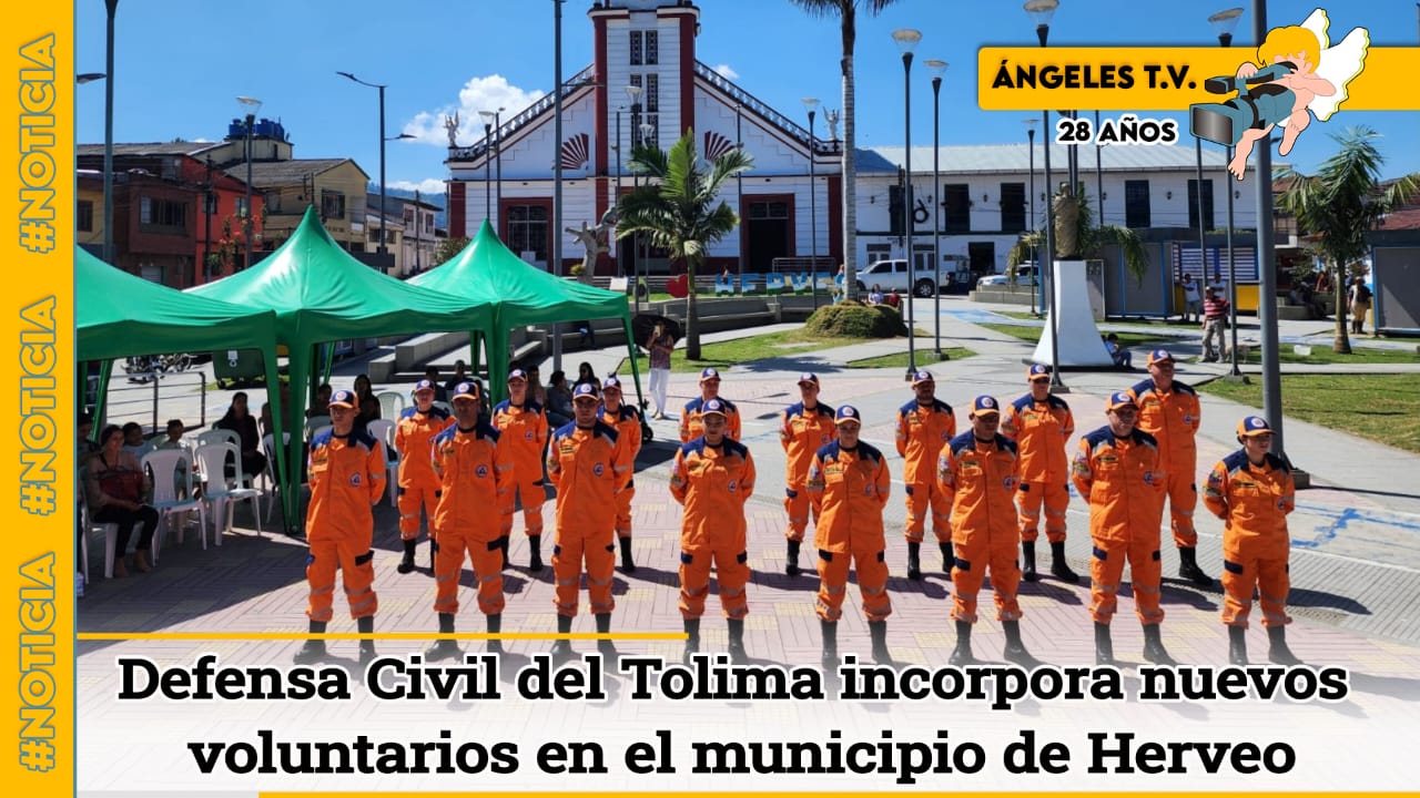 Defensa Civil del Tolima incorpora nuevos voluntarios en el municipio ...