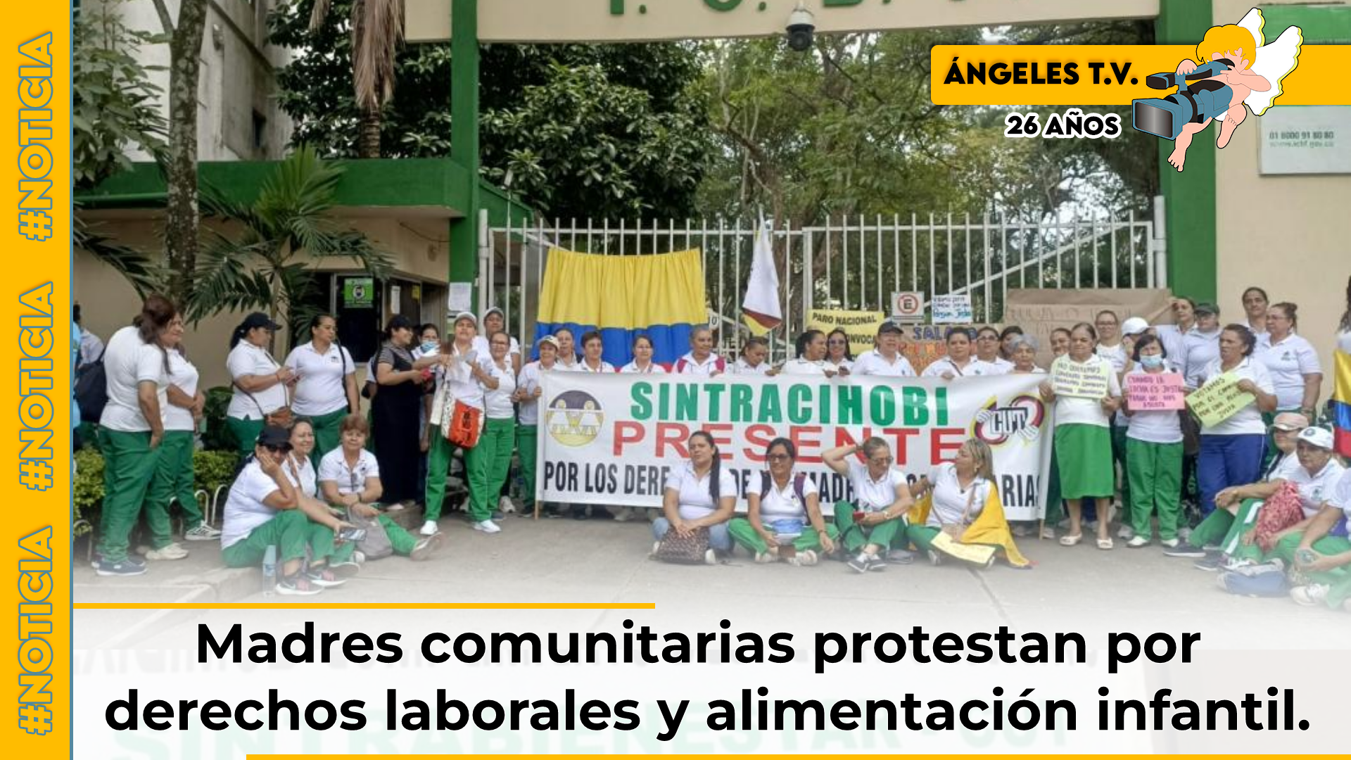 Madres comunitarias del ICBF se declaran en paro por incumplimientos ...