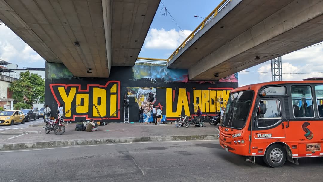 Jóvenes ibaguereños se unen al Clamor Nacional con Mural en la Rotonda ...
