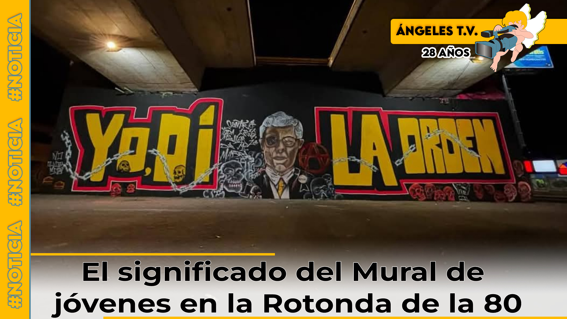 Jóvenes ibaguereños se unen al Clamor Nacional con Mural en la Rotonda ...