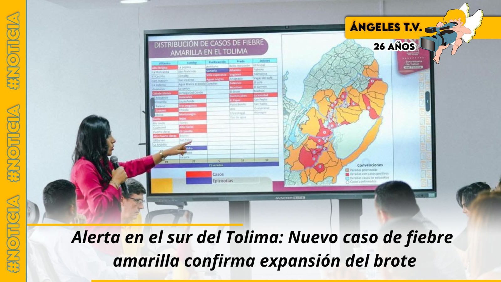 Alerta en el sur del Tolima: Confirman nuevo caso de fiebre amarilla ...