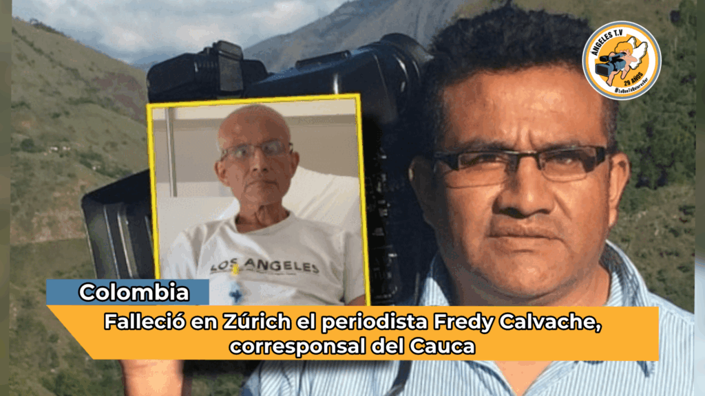 Fallece en Zúrich el periodista Fredy Calvache tras larga batalla ...
