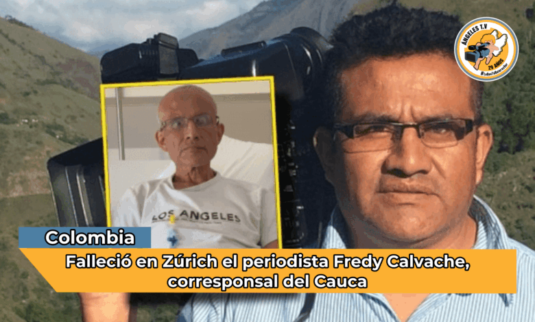 Fallece en Zúrich el periodista Fredy Calvache tras larga batalla ...